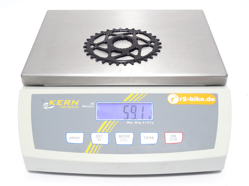 ABSOLUTE BLACK Chainring Direct Mount oval | 12-speed HG+ for Shimano ...