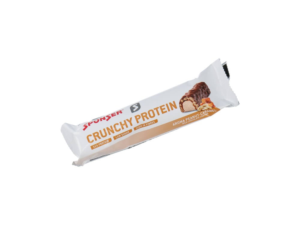 SPONSER Proteinbar Crunchy Protein Peanut-Caramel | 50g Bar, 2,10
