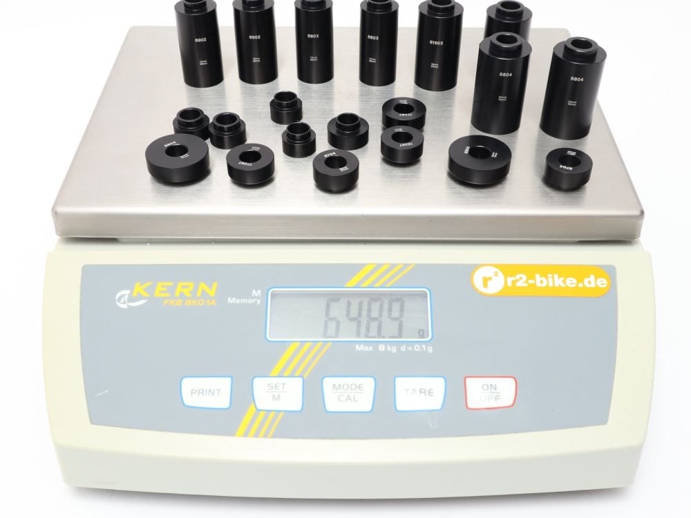 ABBEY BIKE TOOLS Drift Kit for Micro Modular Bearing Press, 300,00
