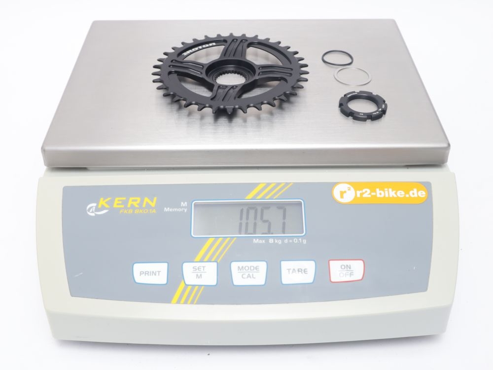 ROTOR chainring Direct Mount Bosch Gen 4 | black, 77,50