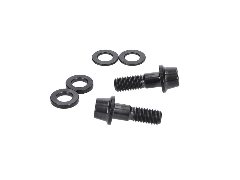 INTEND Blackline Bremssattel Montageset | schwarz, 17,50