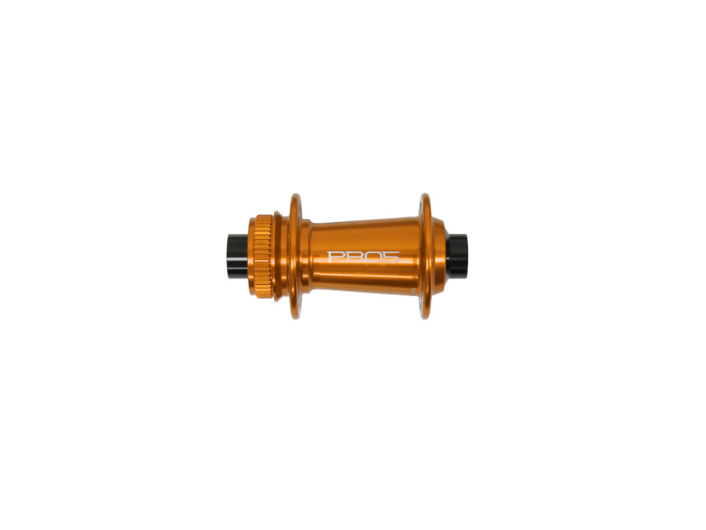 HOPE Front Hub Pro 5 | Classic Center Lock 12 x 100 mm | orange 32 Hol