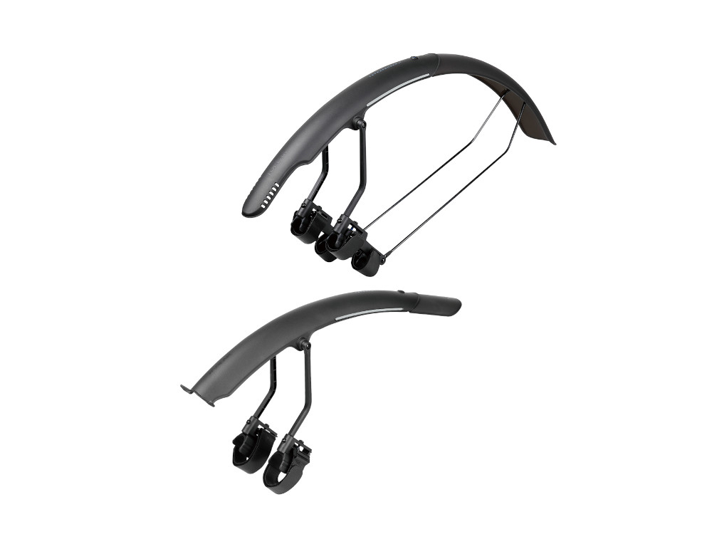 TOPEAK Fender Set TETRAFENDER R1 & R2 | black, 54,50