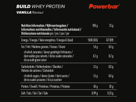 POWERBAR Black Line Beverage Powder Build Whey Protein Isolate & Hydro
