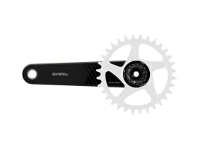 RACE FACE Kurbel Era SL Carbon CINCH System 136 mm Kurbelwelle | silbe