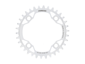 FRAEZEN chainring BLATT 104 mm BCD | 1-speed Shimano | silver 34 teeth