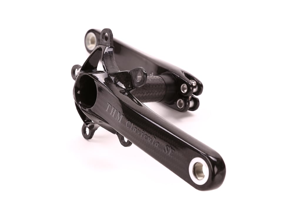 THM CARBONES Crank Clavicula SE Road BCD 130 2-speed 170 mm matte, 1. ...